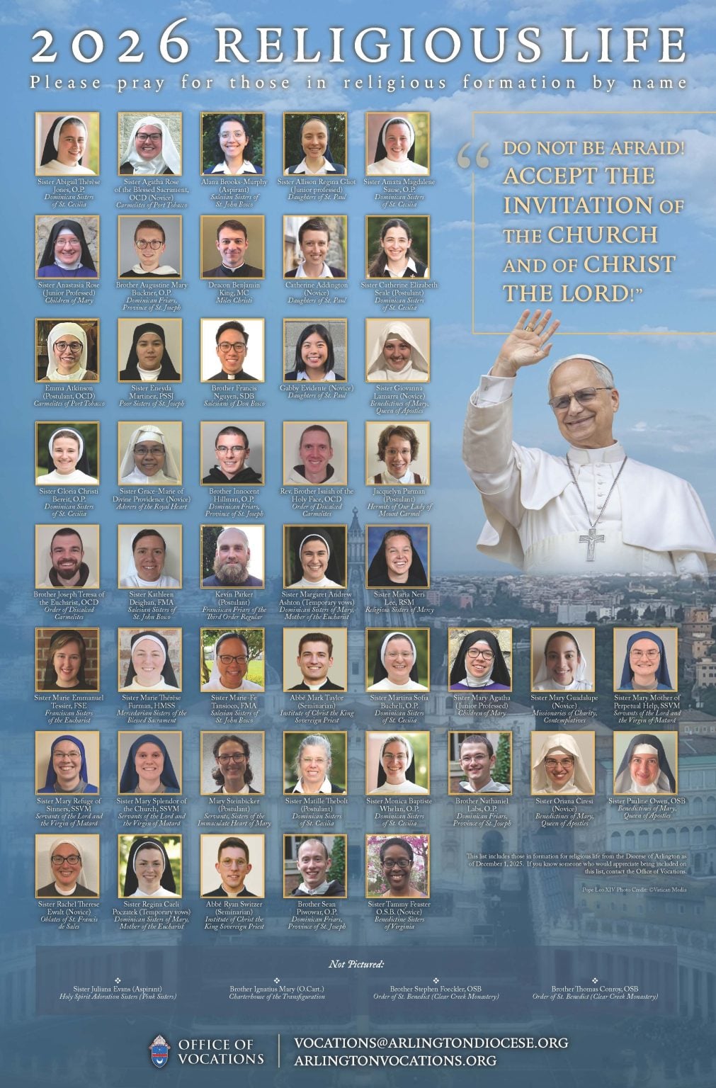 Religious Life - Catholic Diocese of Arlington